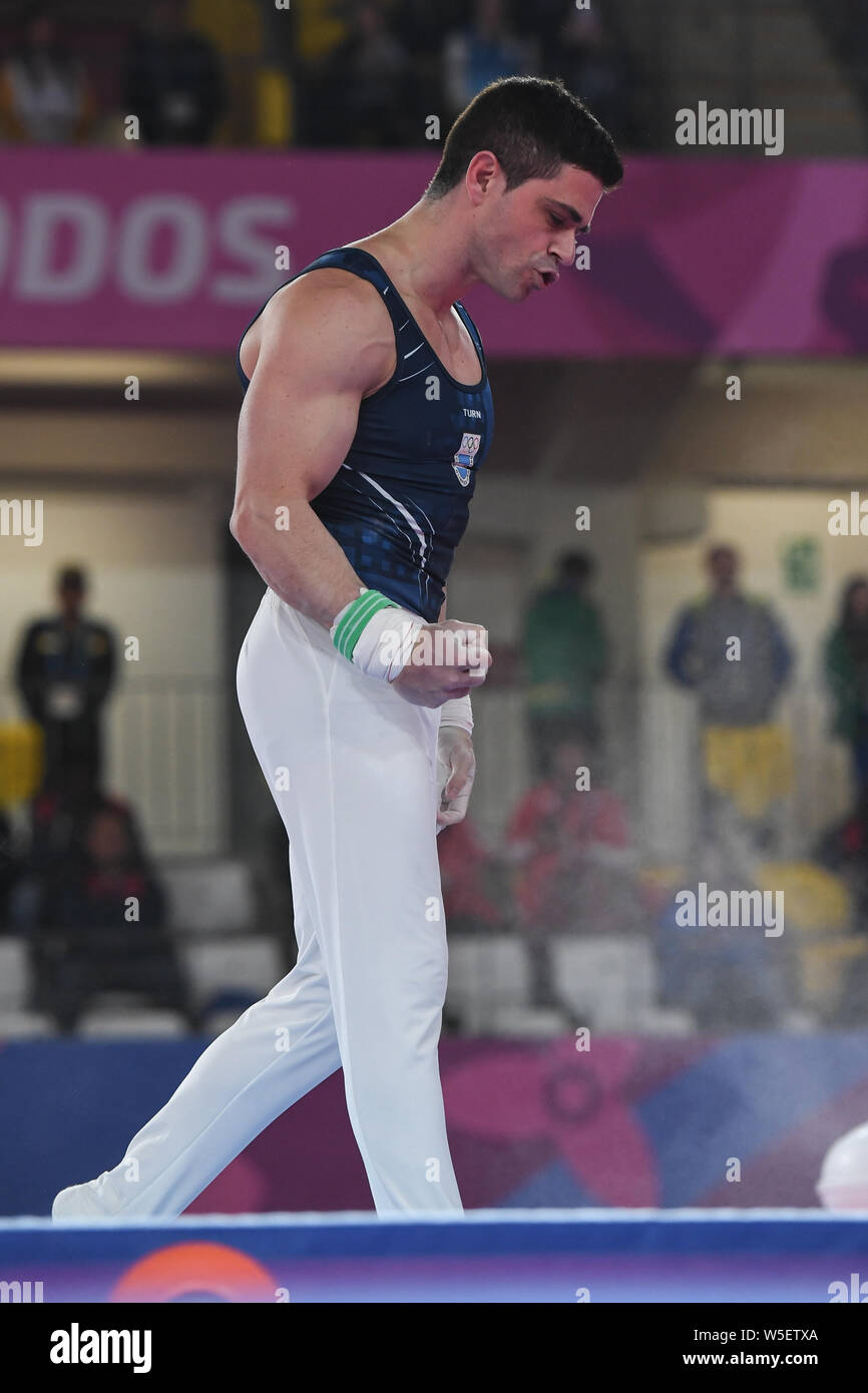 Lima, Peru. 28th July, 2019. FEDERICO MARTIN MOLINARI from Argentina ...