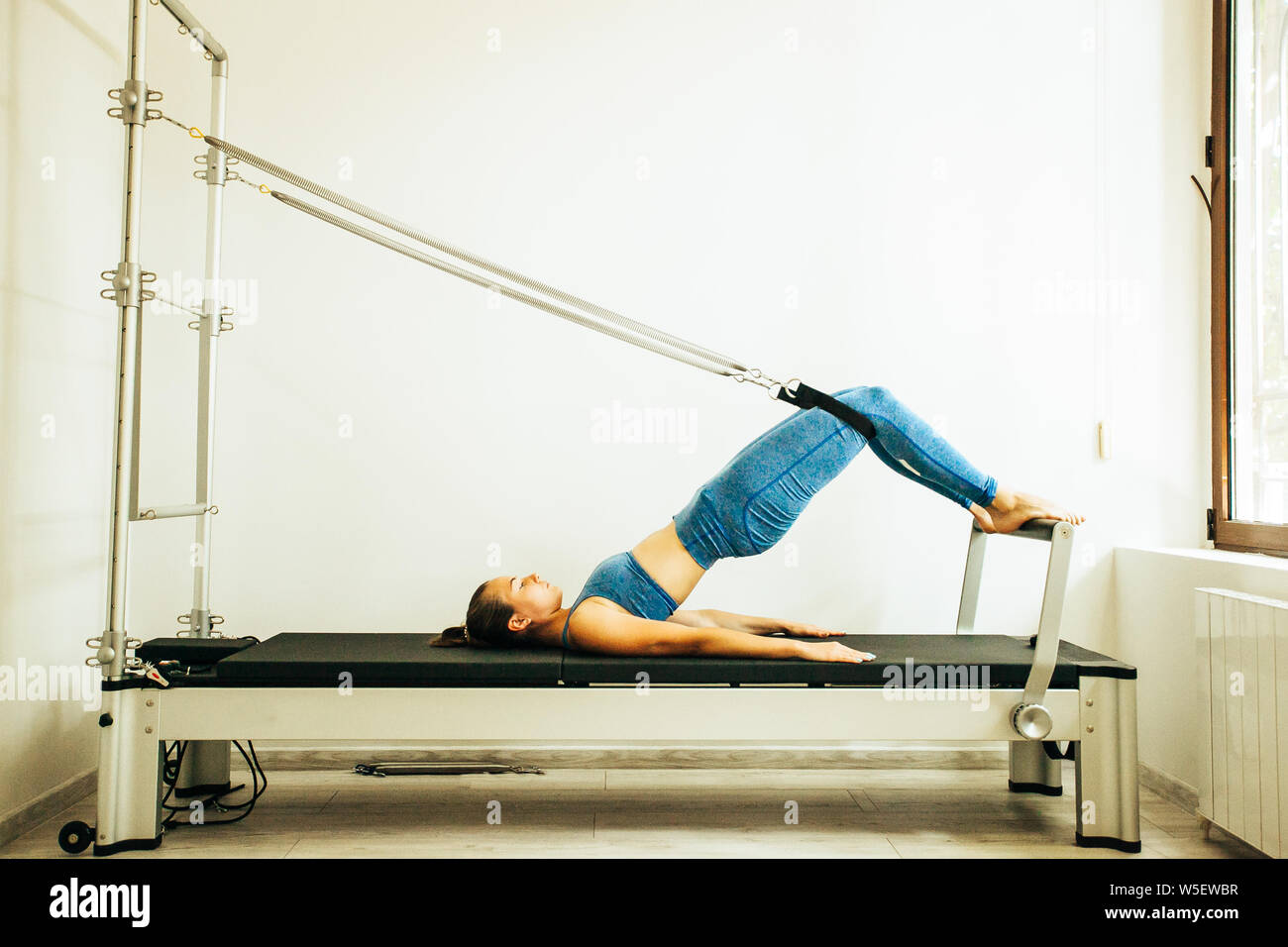 Physical exercise modern health studio hi-res stock photography and ...