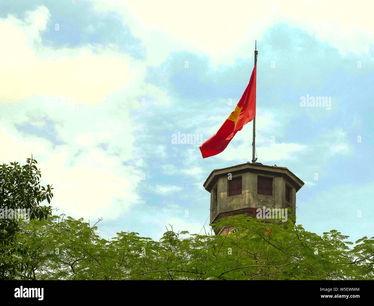Hanoi flag tower hi-res stock photography and images - Alamy