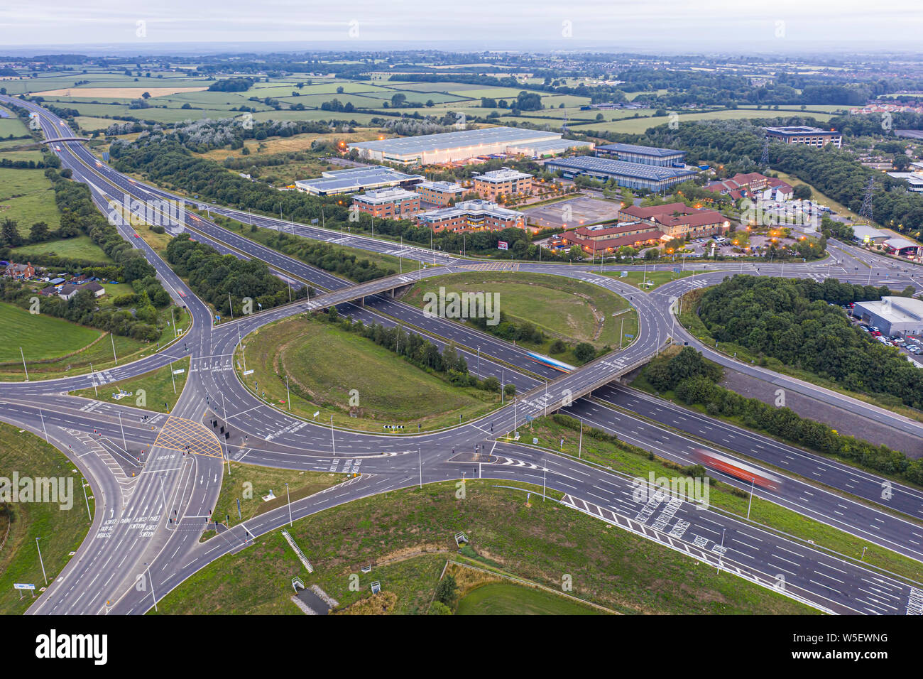 M4 juntion 16 hi-res stock photography and images - Alamy