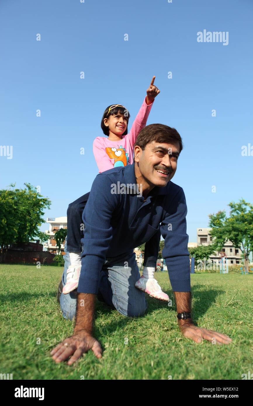 Crawling Man From The Back