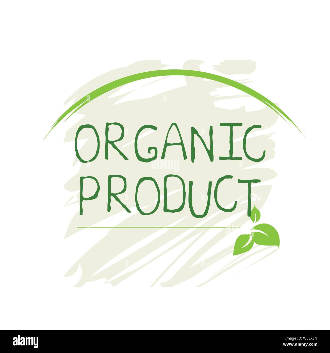Organic product label and high quality product badges. Bio Pure healthy ...