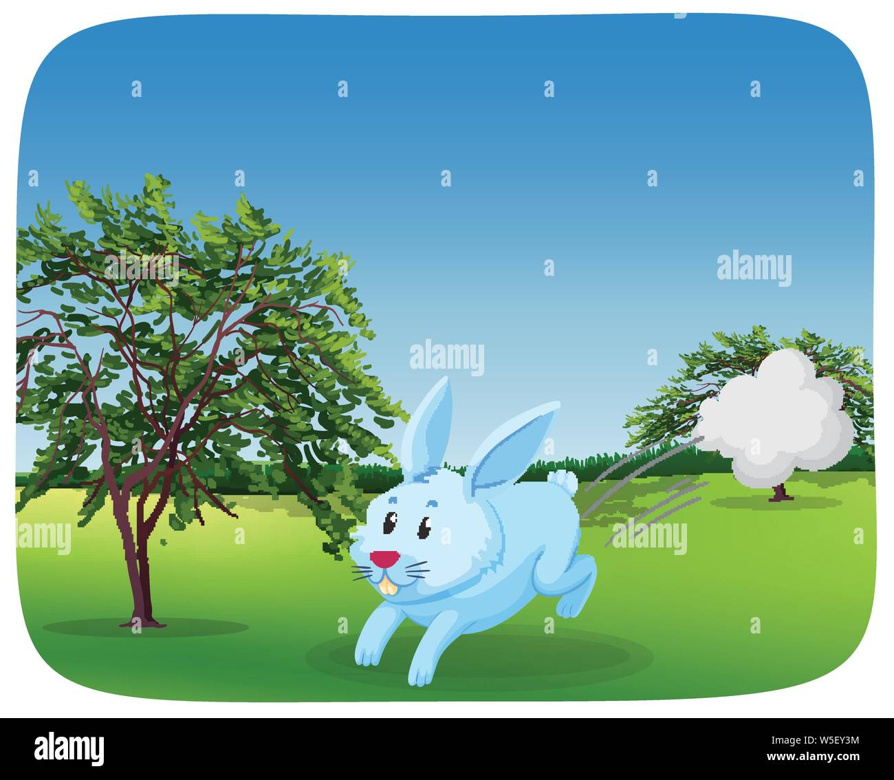 Running in a park Cut Out Stock Images & Pictures - Alamy