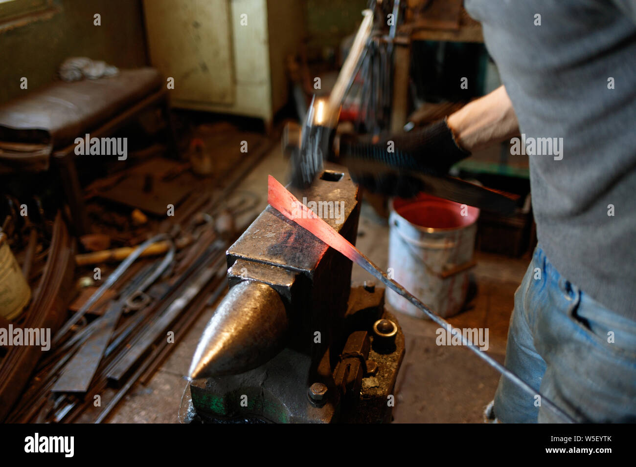 Forging hammer hi-res stock photography and images - Alamy