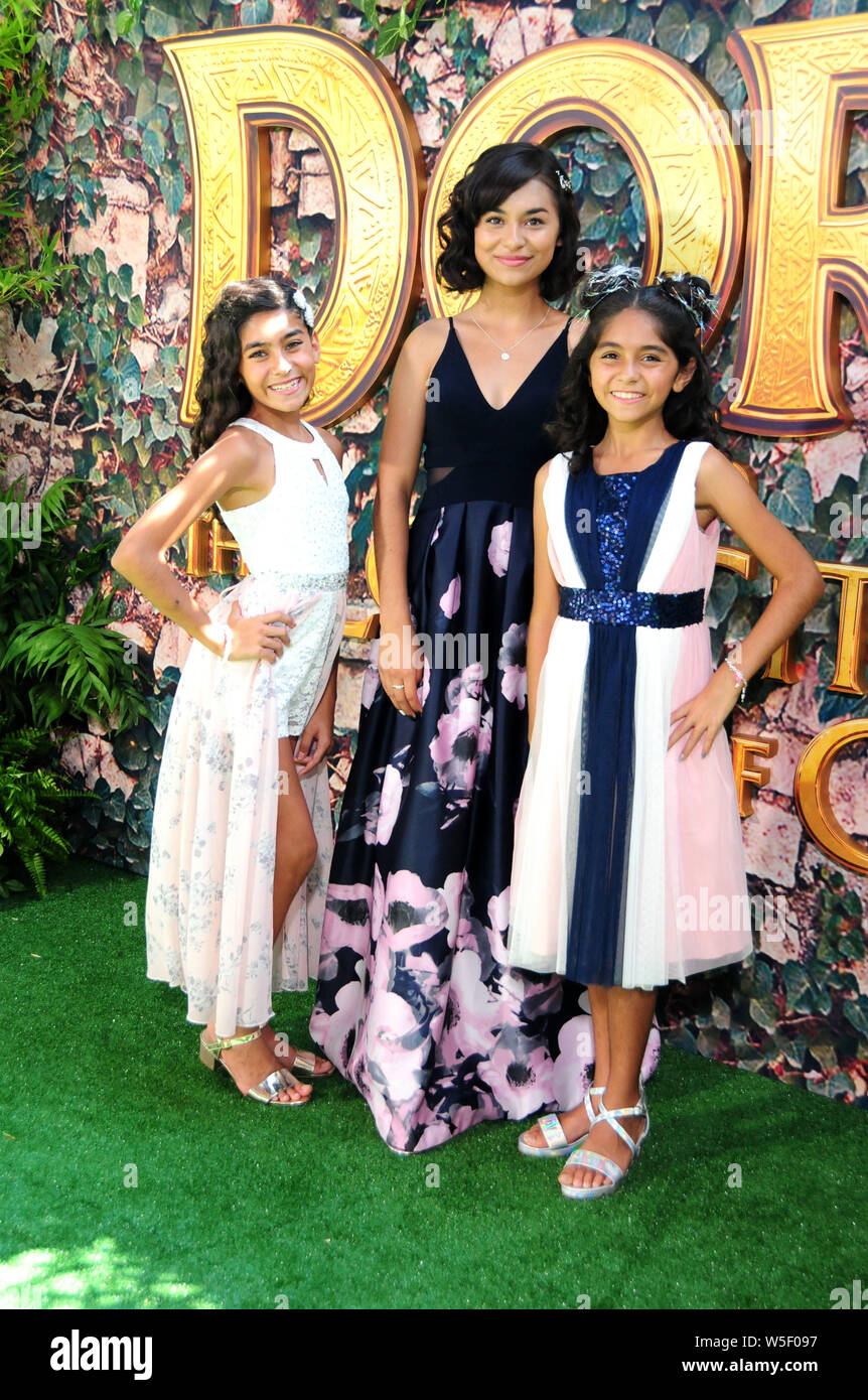 Los Angeles, California, USA 28th July 2019 Giselle Gem, Evangeline Gem ...