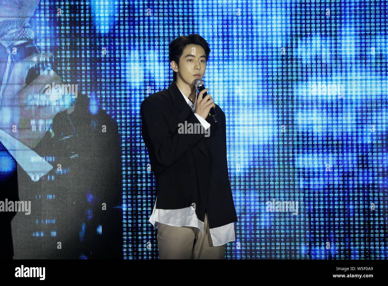 South Korean model and actor Nam Joo-hyuk attends the 2019 Nam Joo Hyuk ...