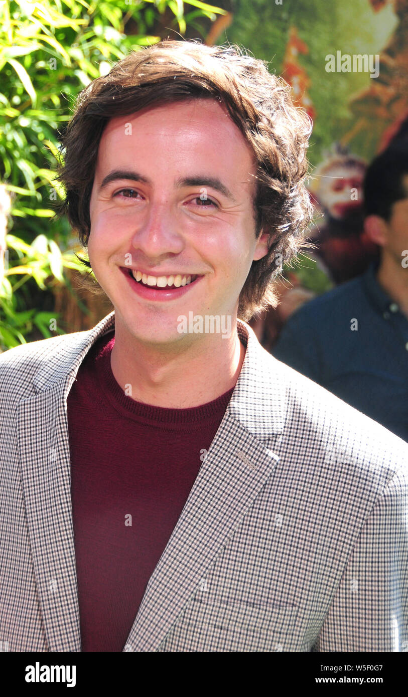 Los Angeles, California, USA 28th July 2019 Actor Nicholas Coombe ...