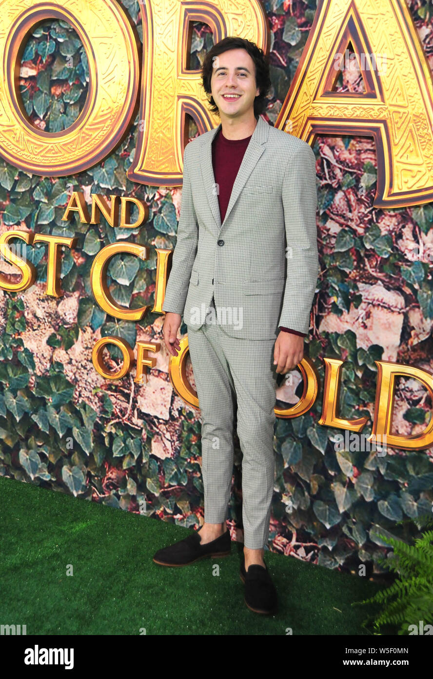 Los Angeles, California, USA 28th July 2019 Actor Nicholas Coombe ...