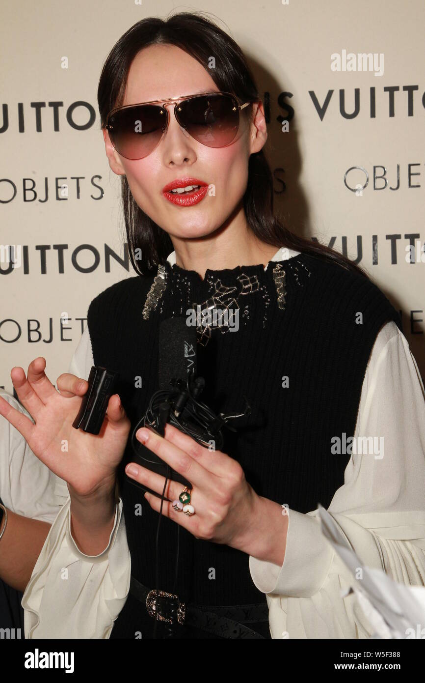 Hong Kong-based Macanese actress Isabella Leong attends a promotional ...