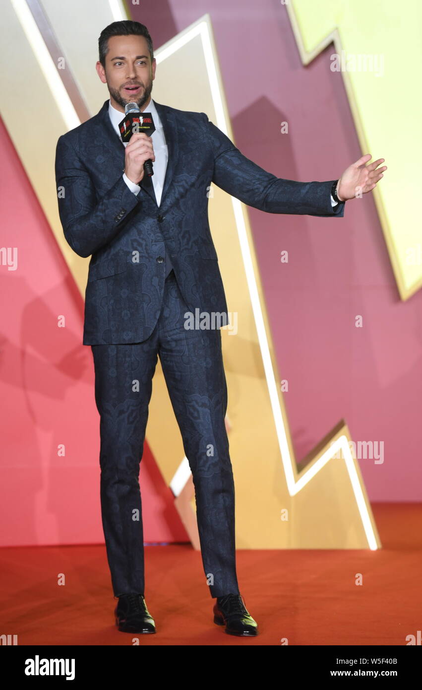 Shazam actor hi-res stock photography and images - Alamy