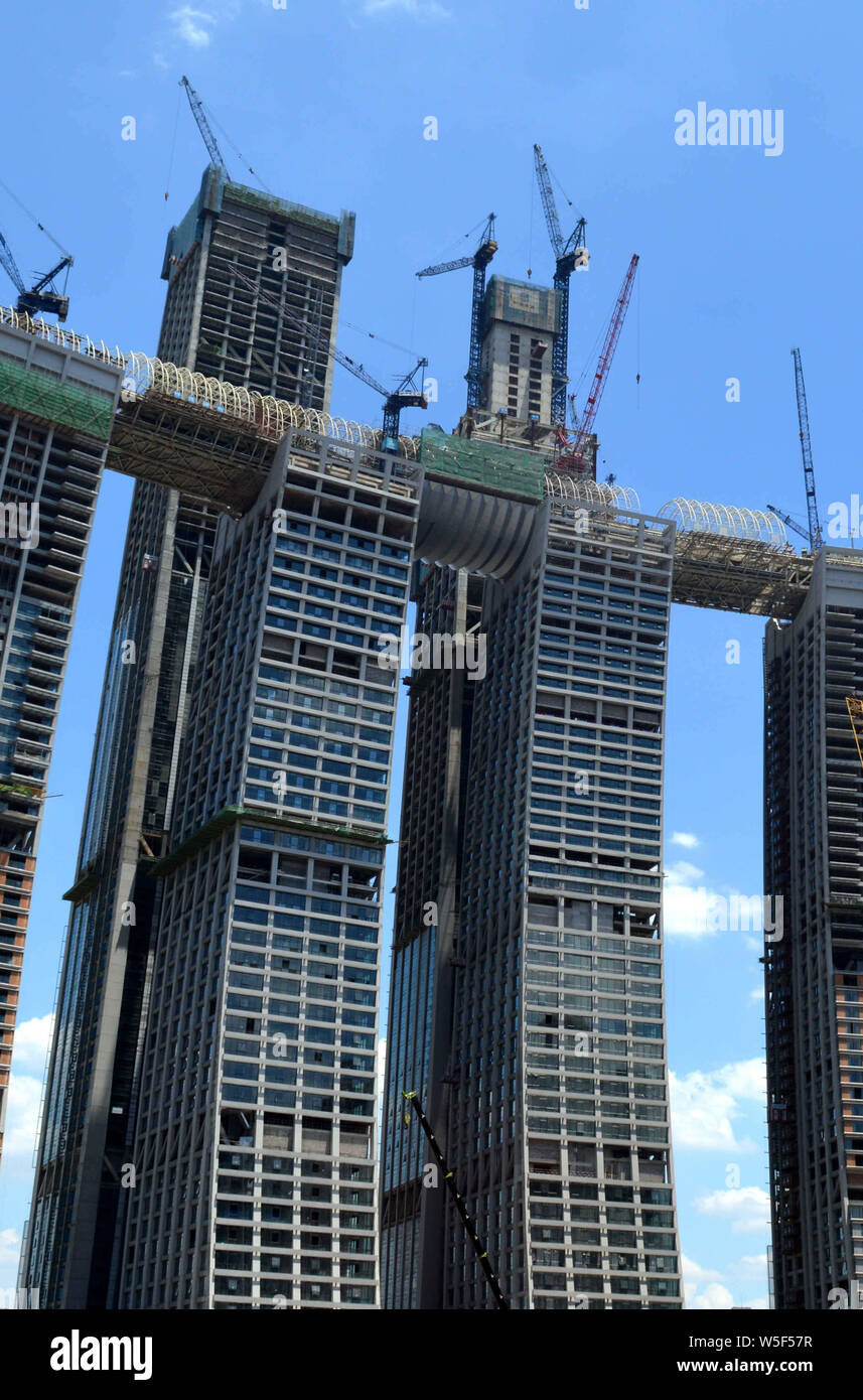 --FILE--View of the Raffles City, developed by the Singapore-based ...