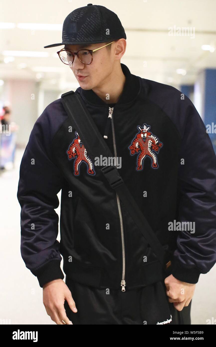 Chinese former world swimming champion Ning Zetao arrives at the ...