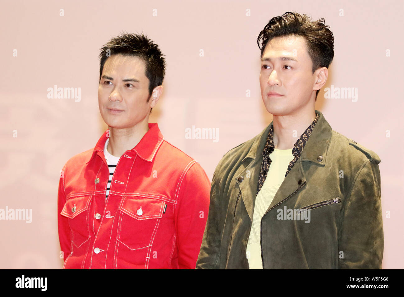 Hong Kong singer and actor Raymond Lam attends a press conference for ...