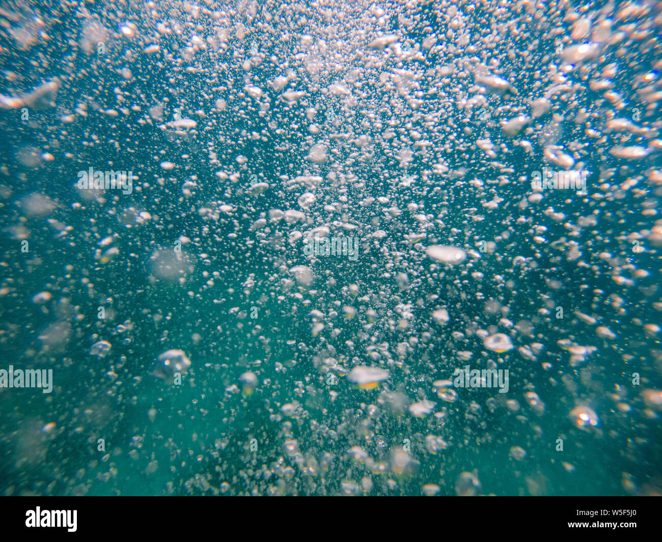 abstract view babbles in water. underwater Stock Photo - Alamy