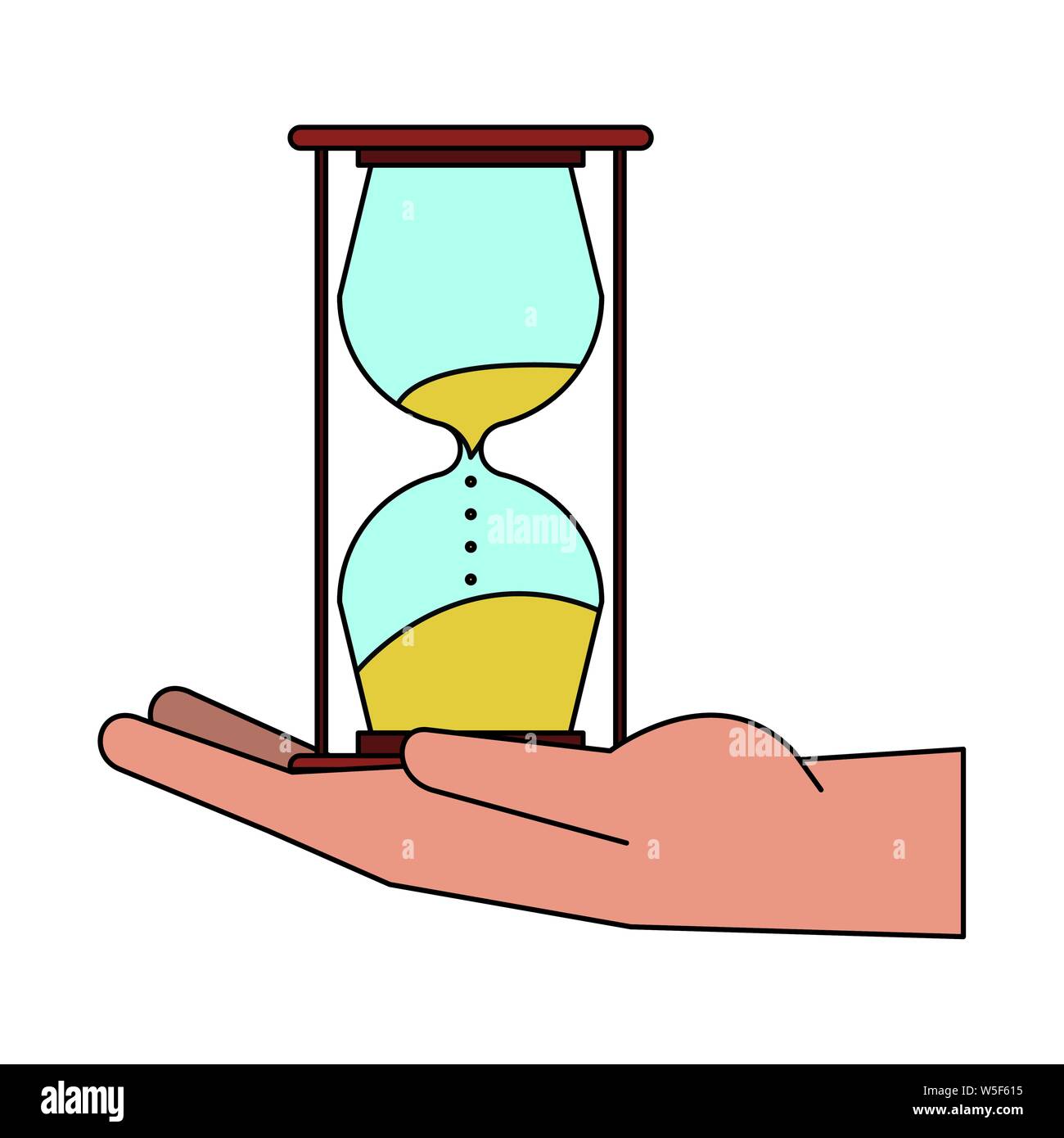 time clock watch alarm cartoon Stock Vector Image & Art - Alamy