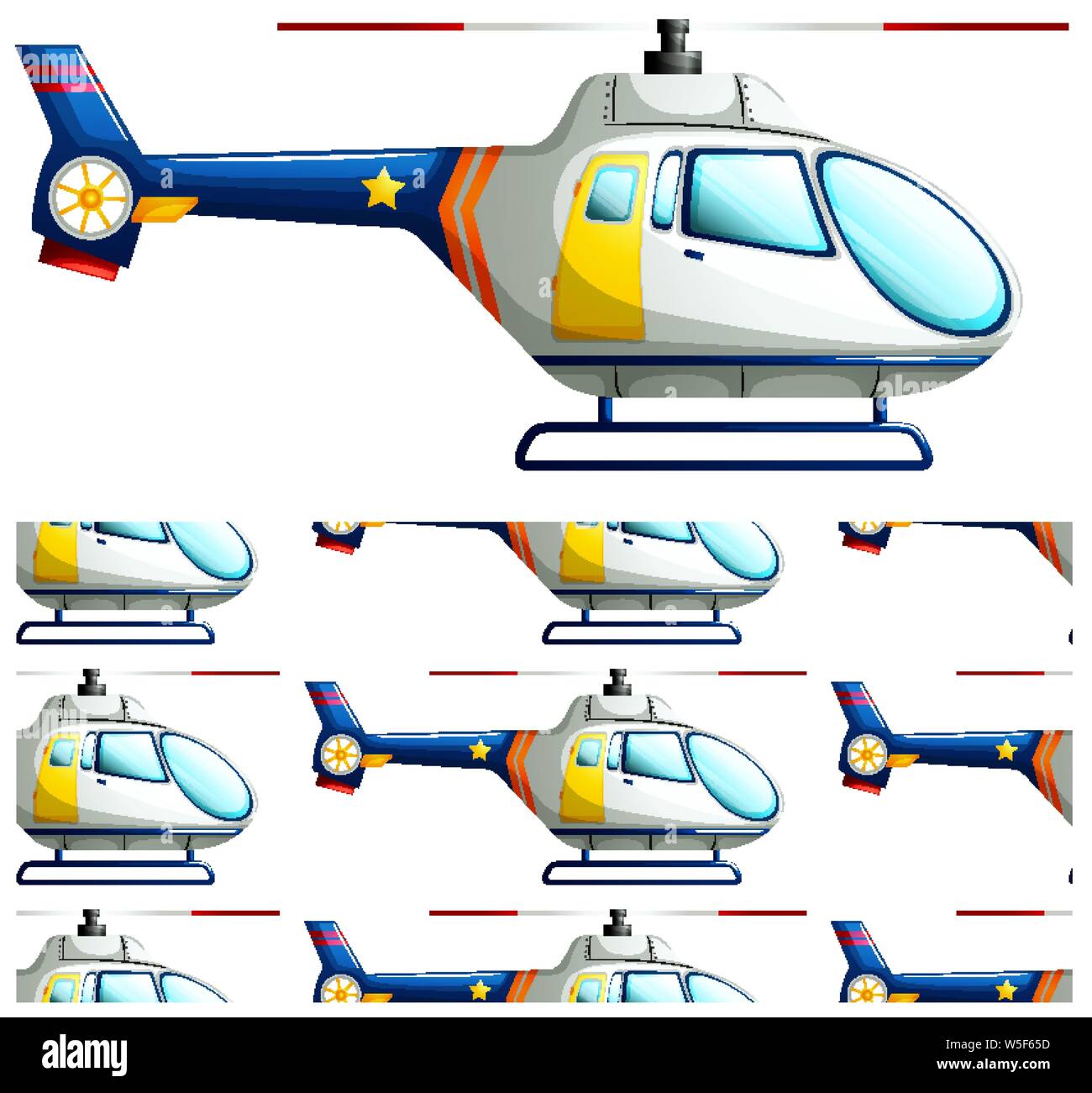 Aircraft flight patterns Stock Vector Images - Alamy