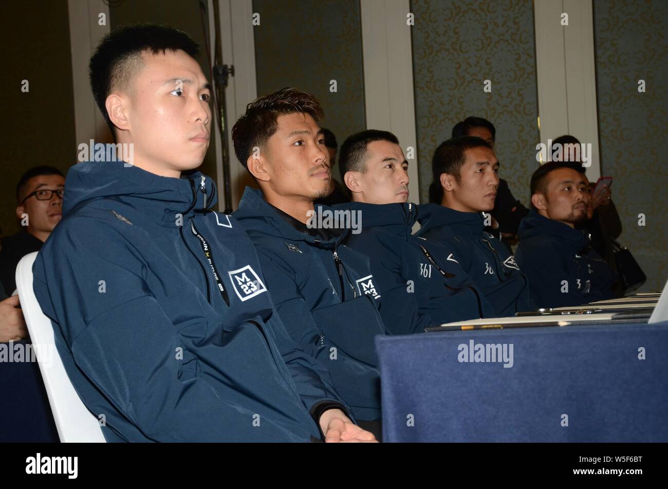 Japanese boxer Sho Kimura attends a press conference for the 4th World ...