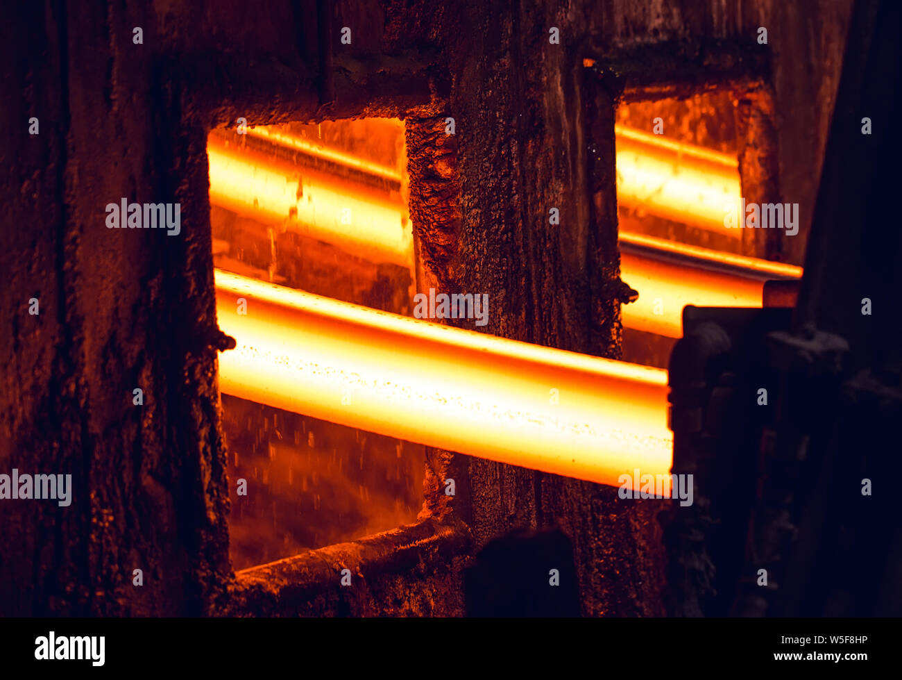 Hot billet bloom continuous casting, also called strand casting Stock ...