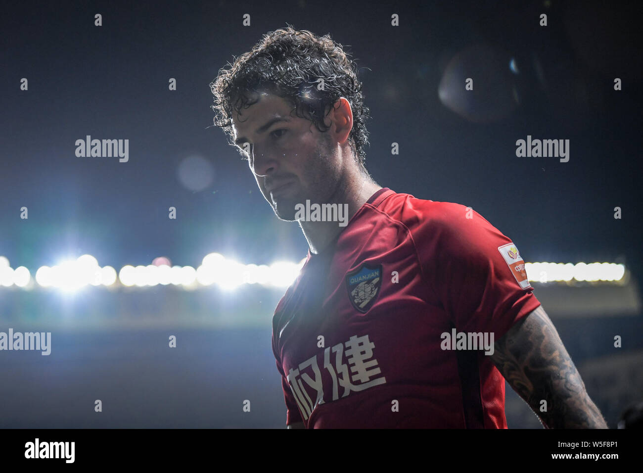 --FILE--Brazilian football player Alexandre Rodrigues da Silva, known ...