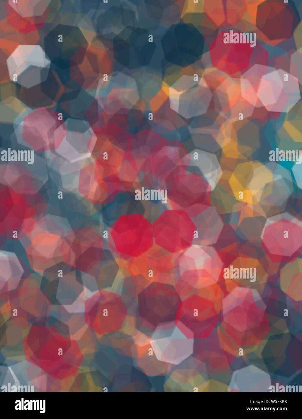 Multi colored spots and circles creating a vibrant textured background ...