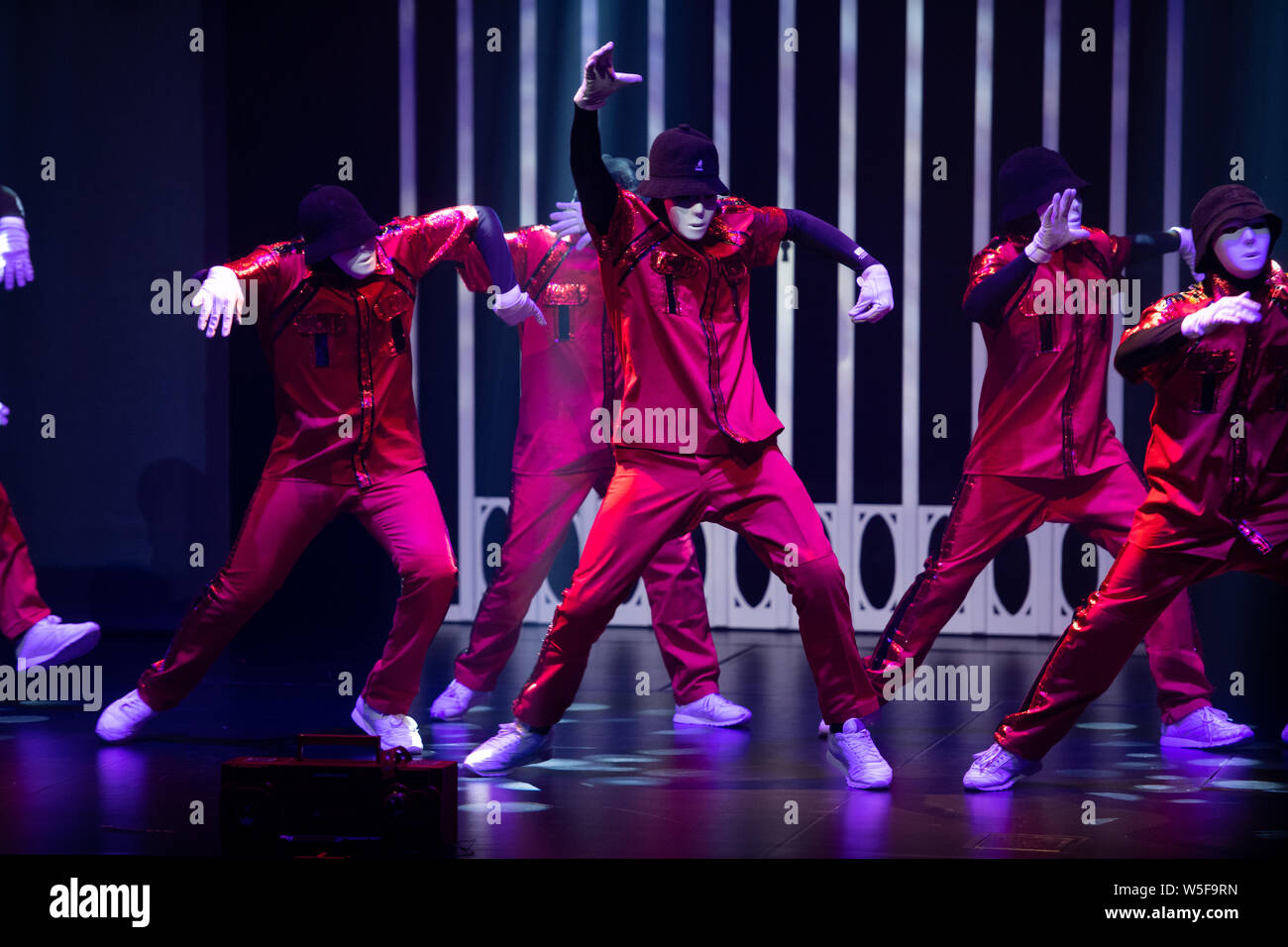 Members jabbawockeez hip hop dance crew hi-res stock photography and ...