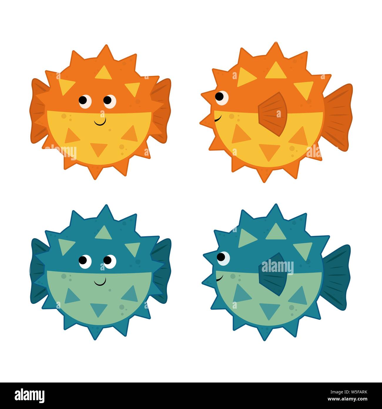 Orange Pufferfish High Resolution Stock Photography and Images - Alamy