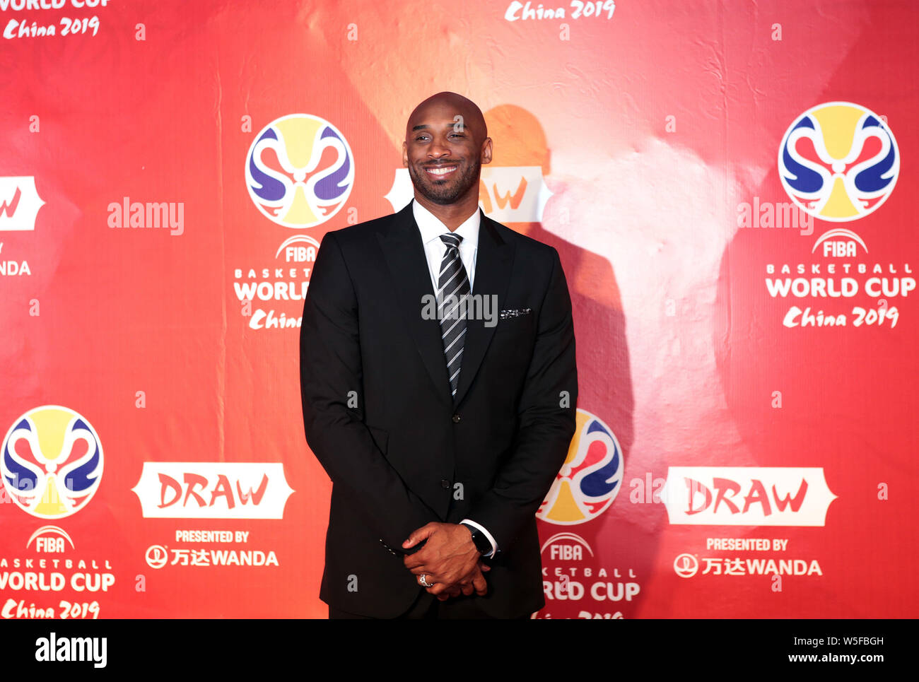 Former NBA basketball player and FIBA World Cup Ambassador Kobe Bryant ...