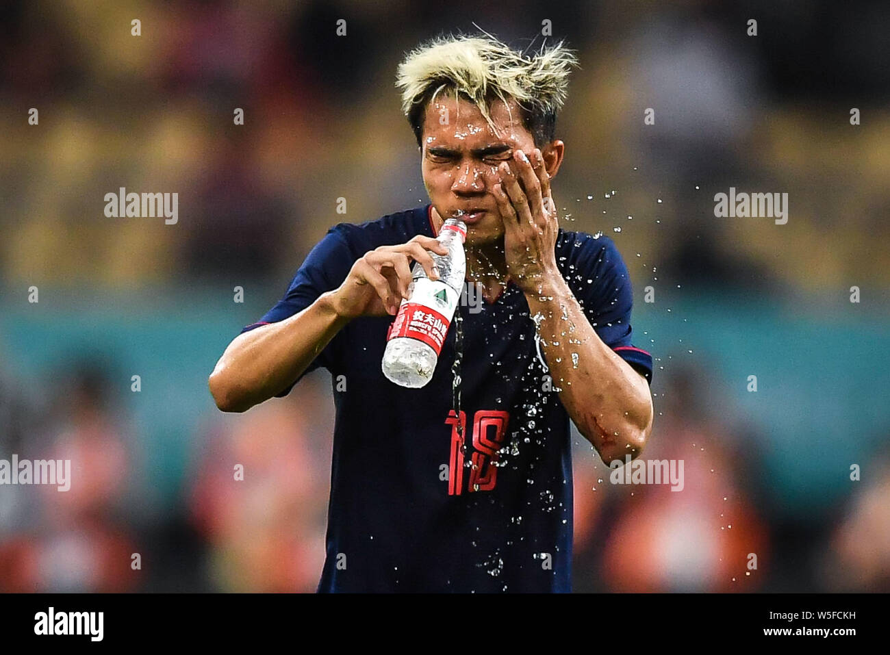 Chanathip Songkrasin of Thailand national men's football team is ...