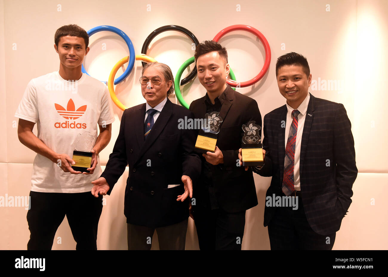 Hong Kong tycoon Timothy Fok Tsun-Ting, President of the Sports ...