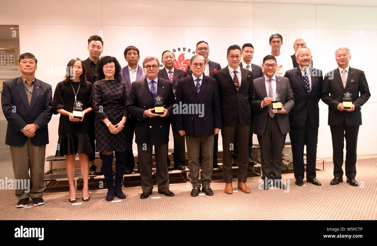 Hong Kong tycoon Timothy Fok Tsun-Ting, President of the Sports ...
