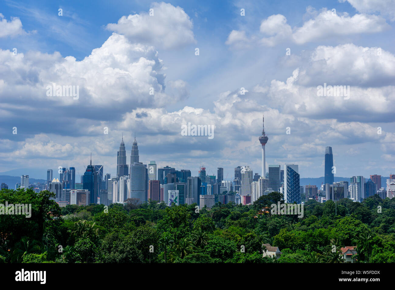 Cityscape downtown area kuala capital lumpur hi-res stock photography ...