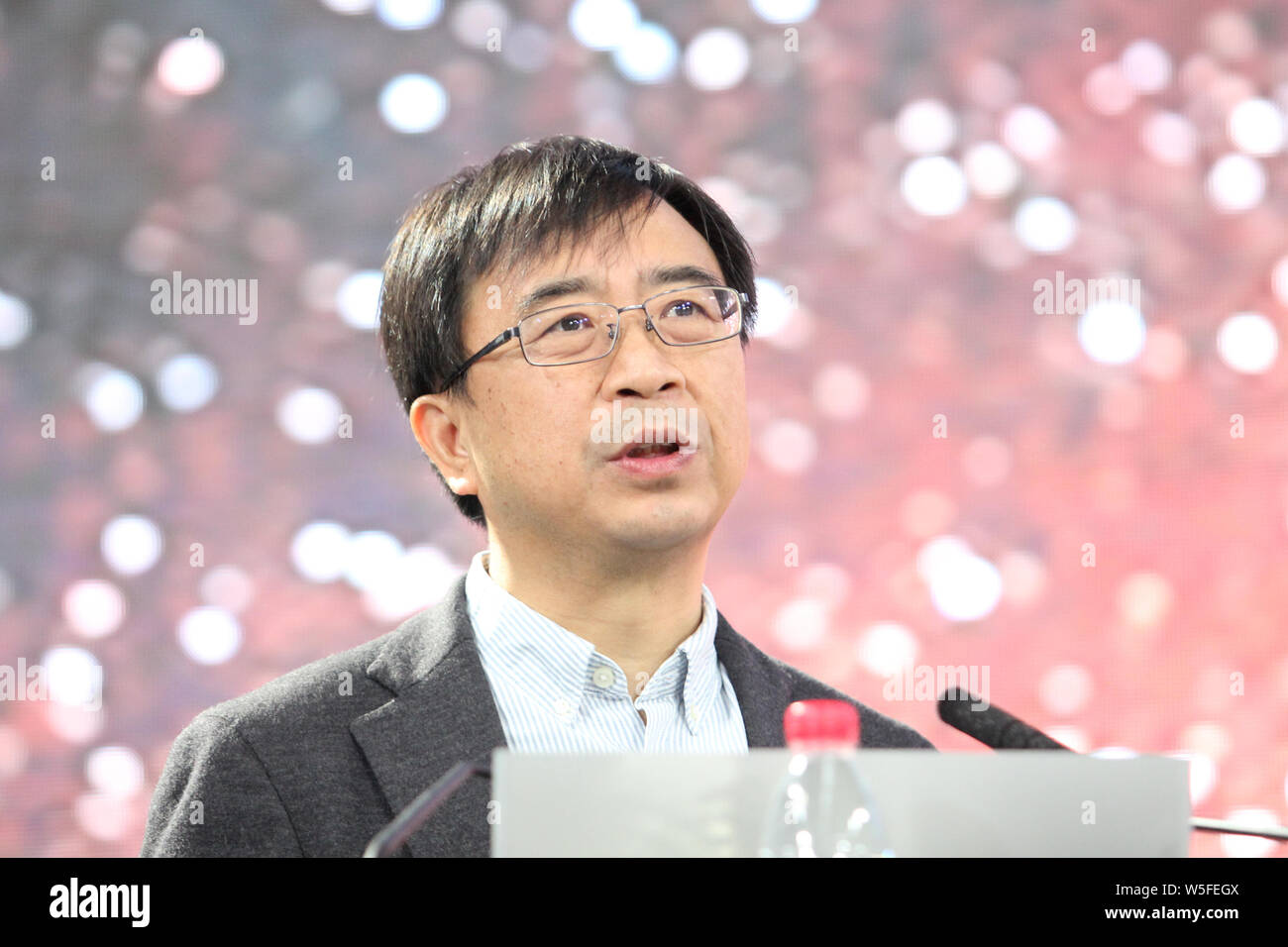 --FILE--Pan Jianwei, a renowned Chinese physicist and professor at the ...