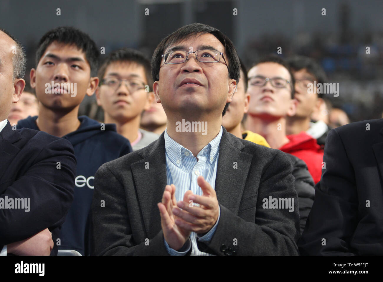 --FILE--Pan Jianwei, a renowned Chinese physicist and professor at the ...