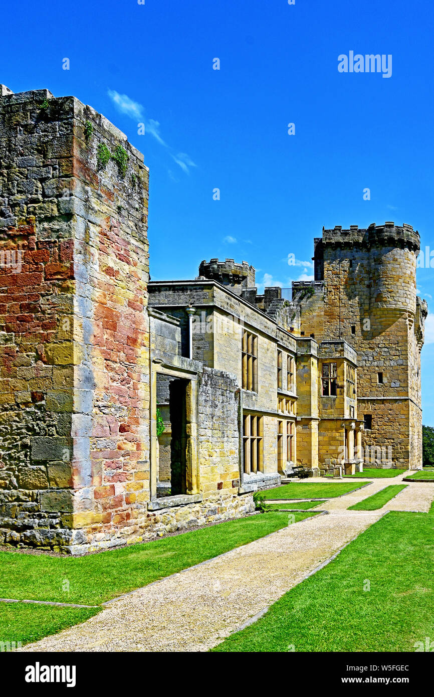 Belsay castle hi-res stock photography and images - Alamy