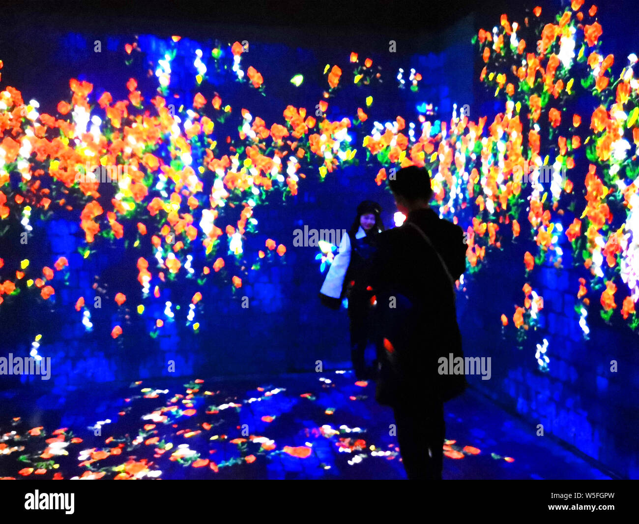 Light art exhibition hi-res stock photography and images - Alamy