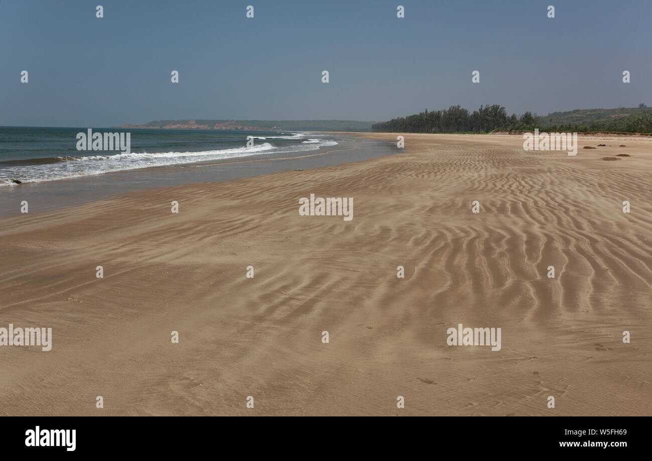 Aare ware beach view, Ratnagiri,Maharashtra,India Stock Photo - Alamy