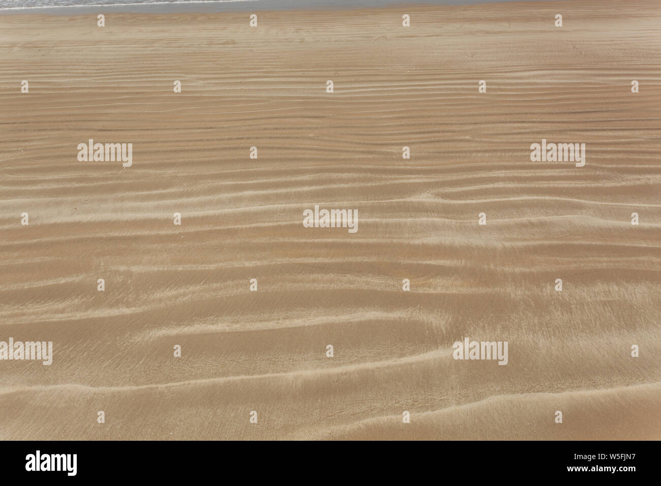 Aare ware beach view showing pattern in sand.Ratnagiri,Maharashtra ...