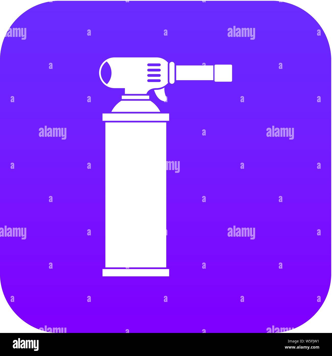 Gas cylinder icon digital purple Stock Vector Image & Art - Alamy