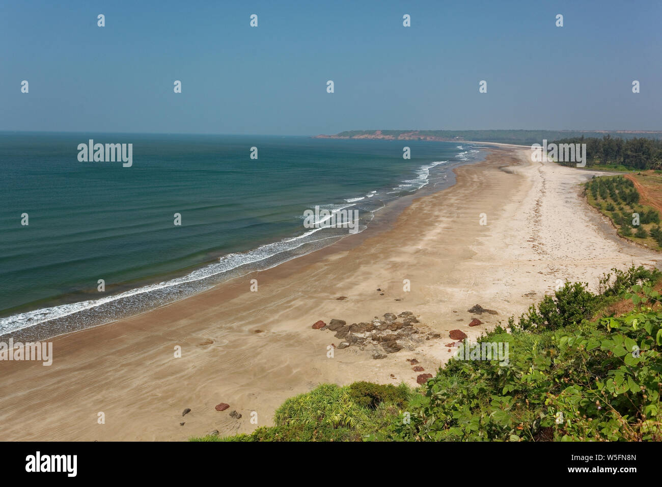 Aare ware beach view, Ratnagiri,Maharashtra,India Stock Photo - Alamy