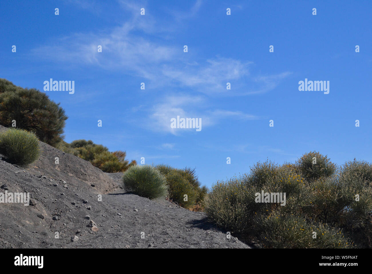 Landscape of Volcano island in Sicily Stock Photo - Alamy