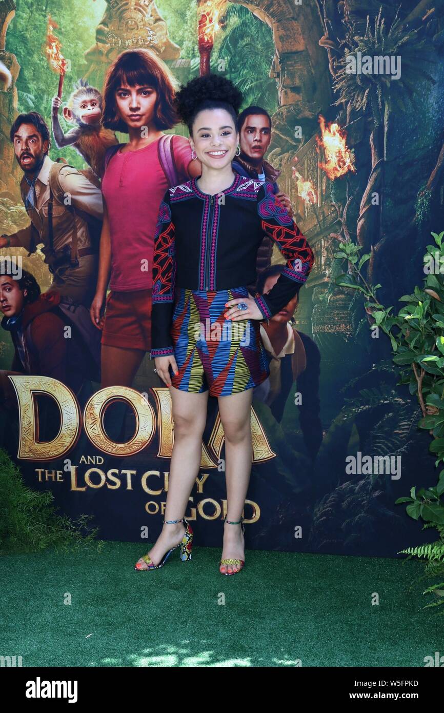 Los Angeles, CA, USA. 28th July, 2019. Gabrielle Green at arrivals for ...