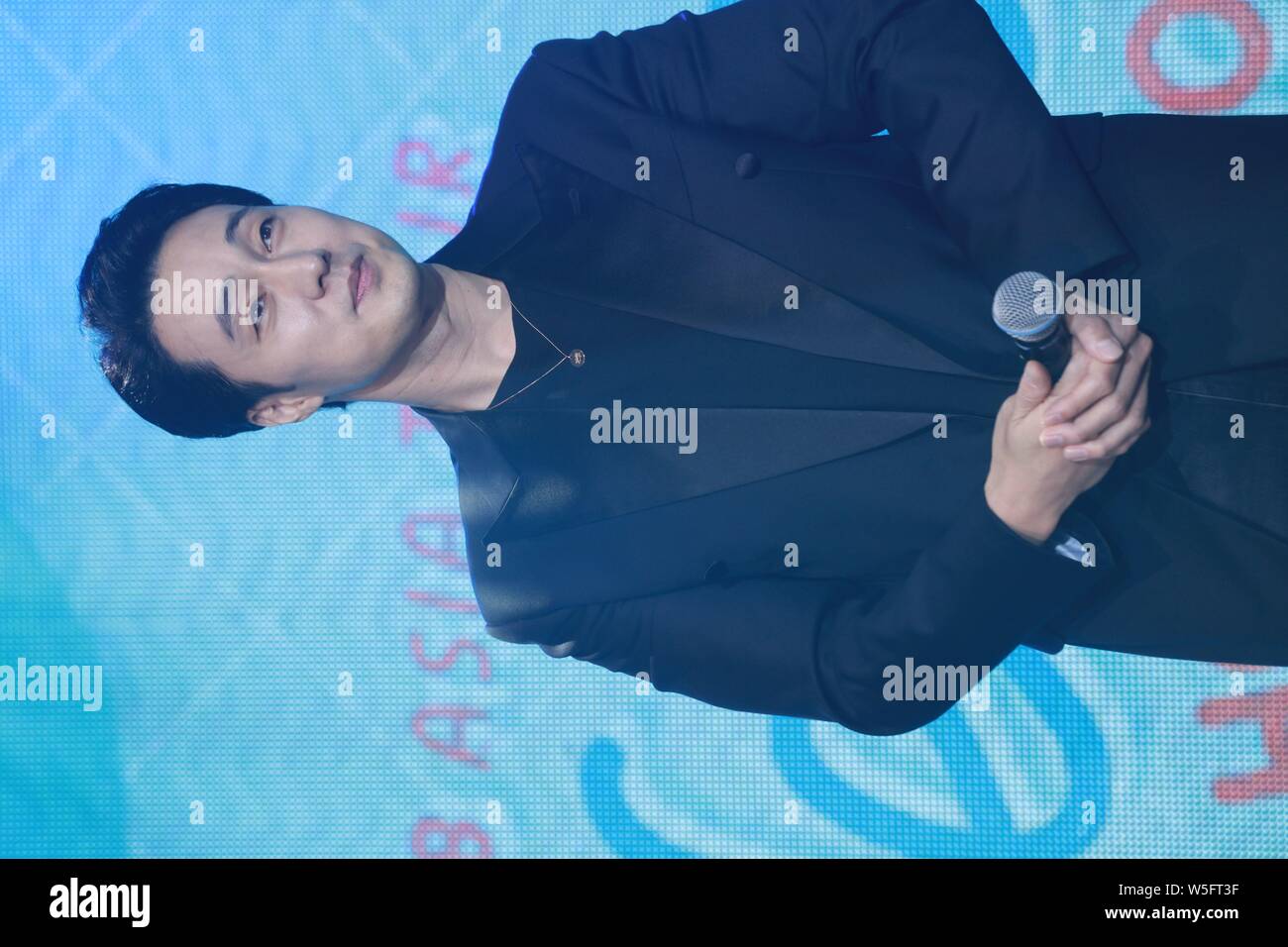 South Korean actor So Ji-sub attends the Asia Tour "Hello" fan meeting ...