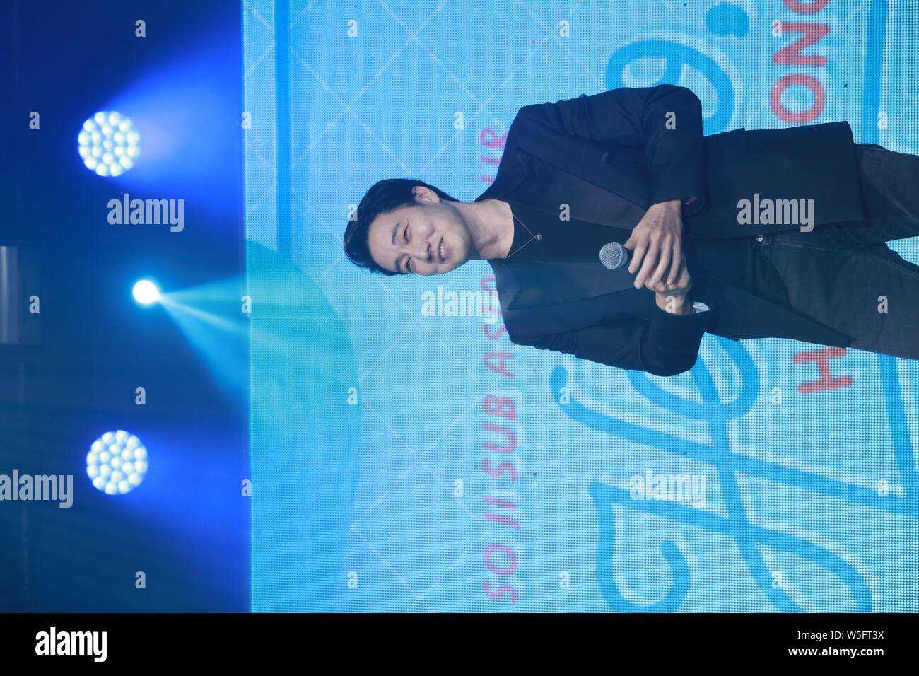 South Korean actor So Ji-sub attends the Asia Tour "Hello" fan meeting ...