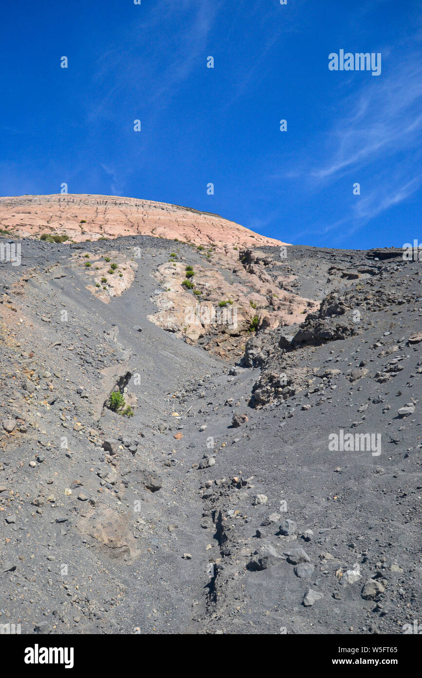 Landscape of Volcano island in Sicily Stock Photo - Alamy