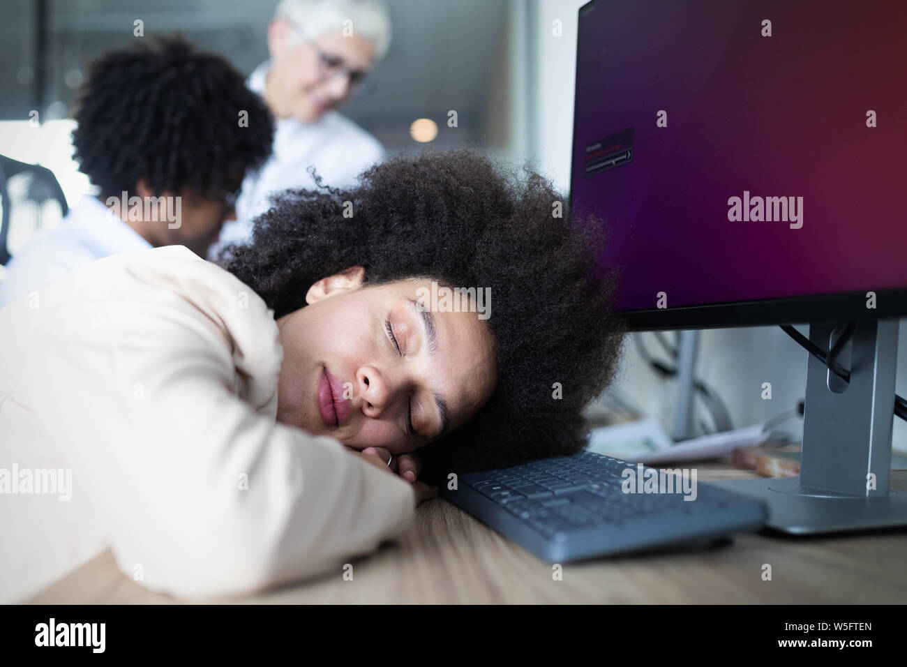 Overworking concept hi-res stock photography and images - Alamy
