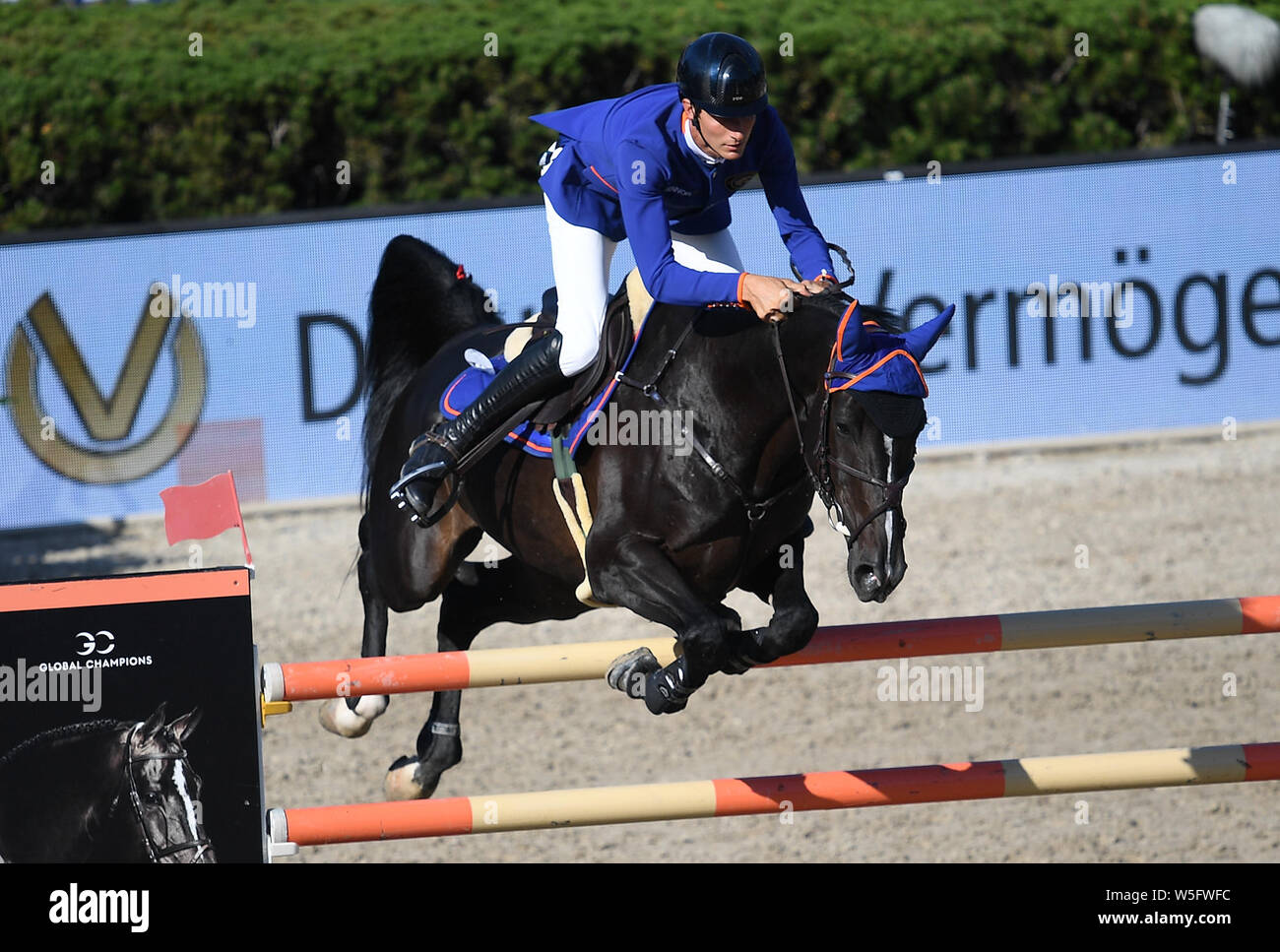 Berlin, Germany. 26th July, 2019. Equestrian sports/jumping: Global ...