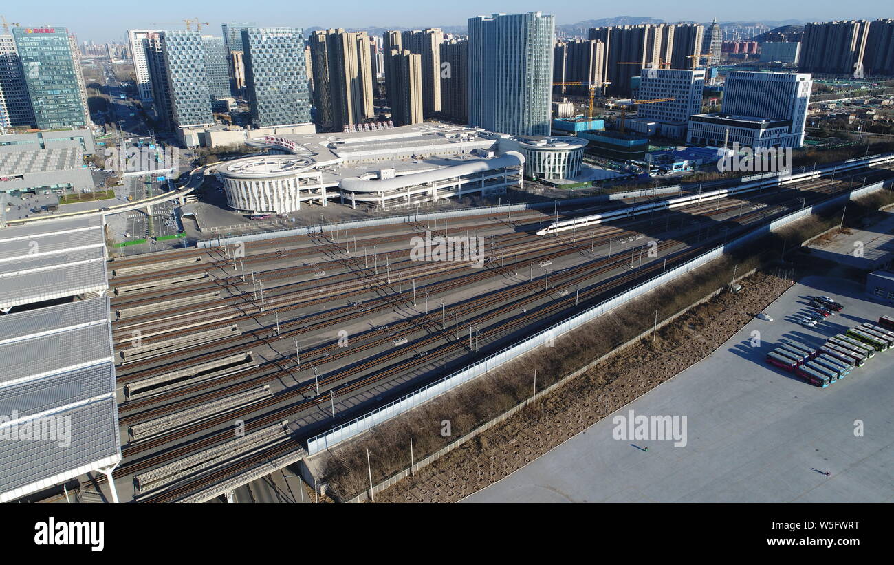 Jinan west railway station hi-res stock photography and images - Alamy