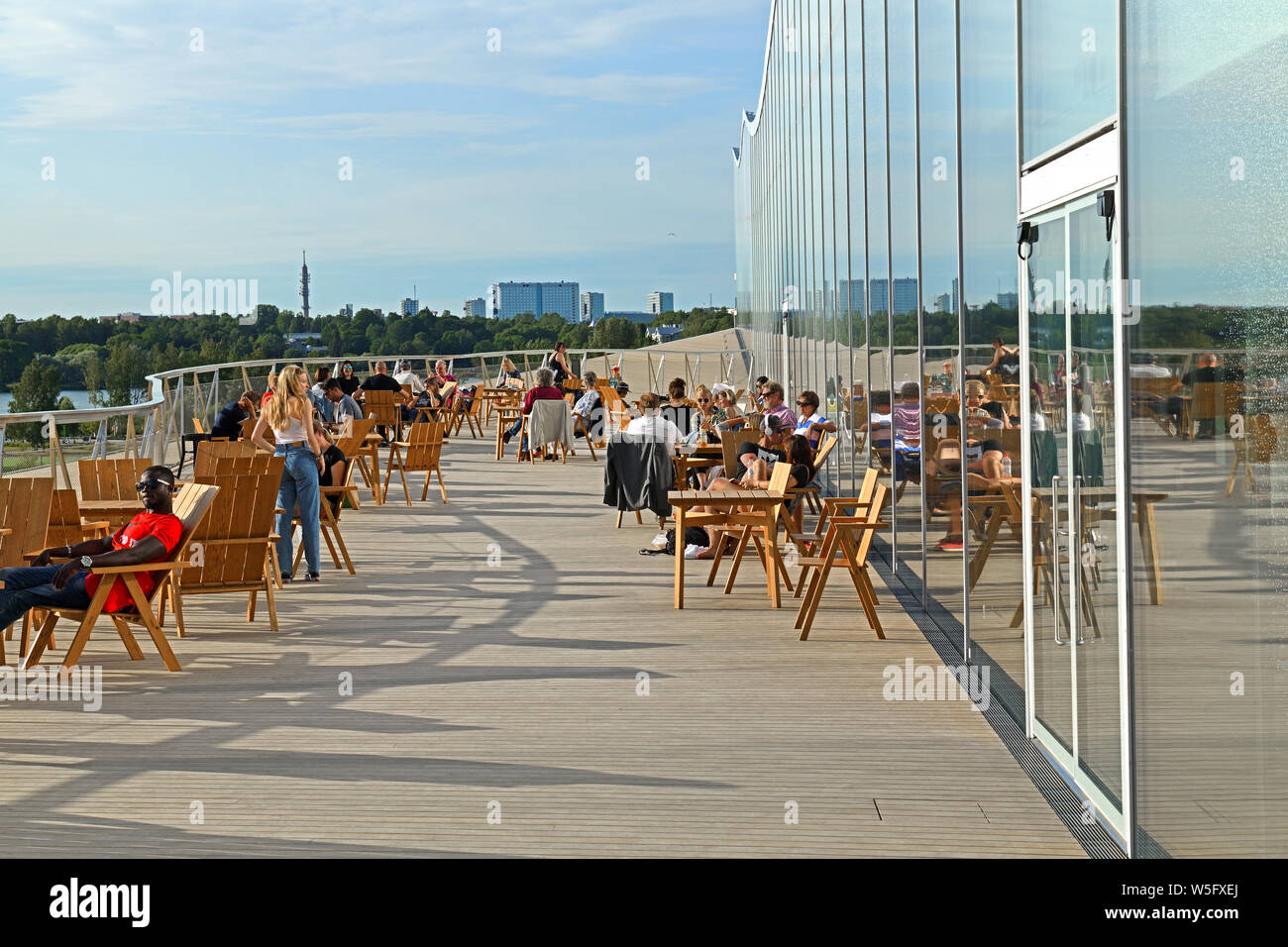 Helsinki library cafe hi-res stock photography and images - Alamy