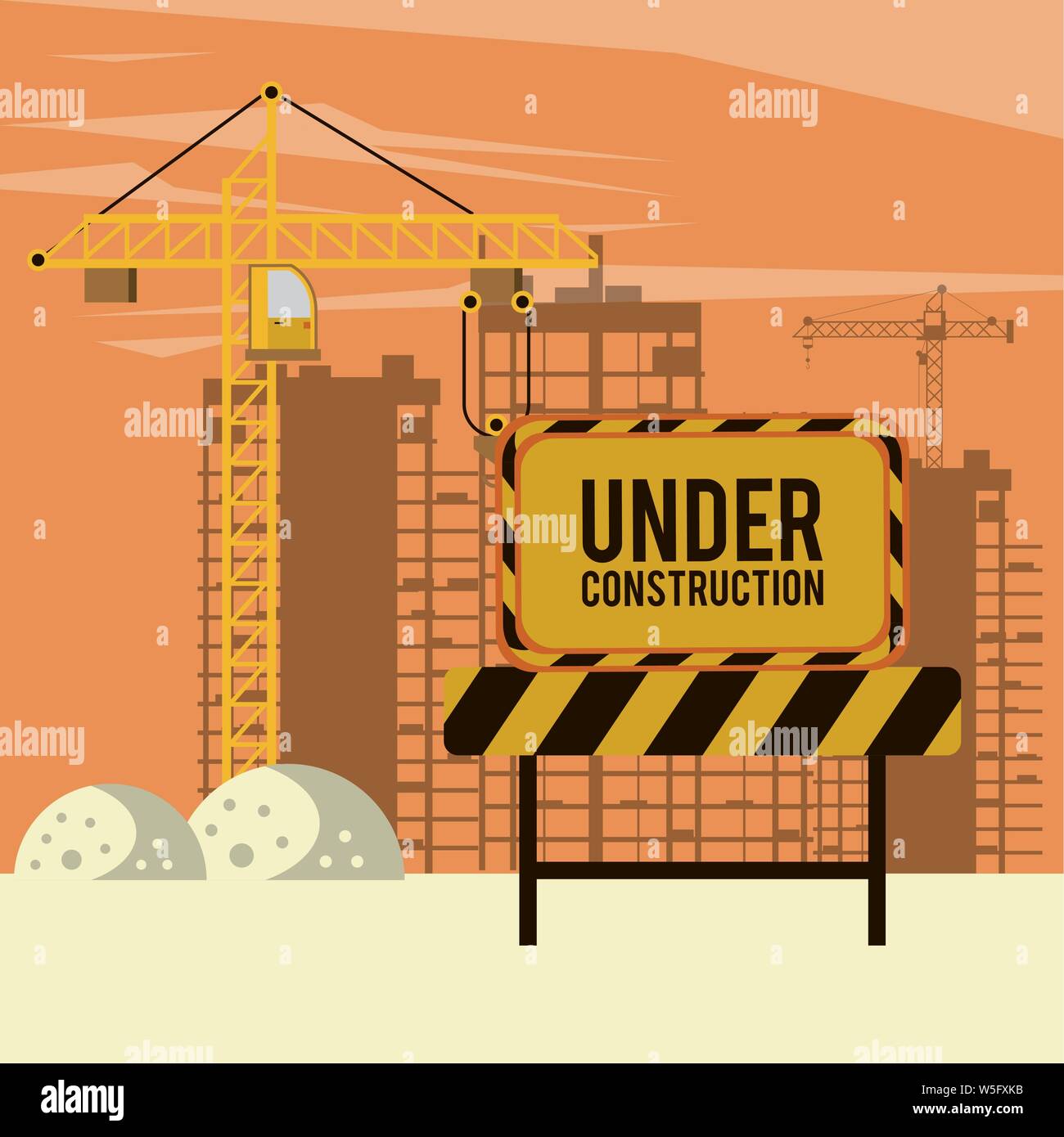 Housing development zone Stock Vector Images - Alamy