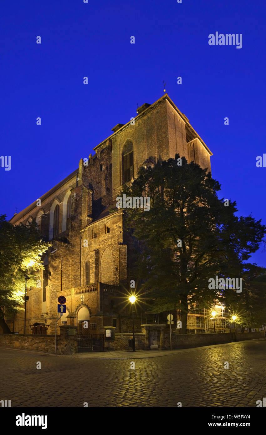 Torun Cathedral - church of St. John Baptist and St. John Evangelist in ...